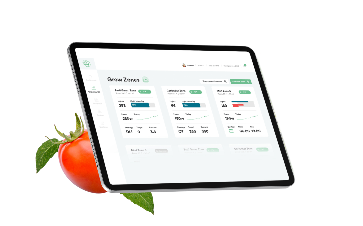 HelioCORE, helioCORE Control System - Heliospectra