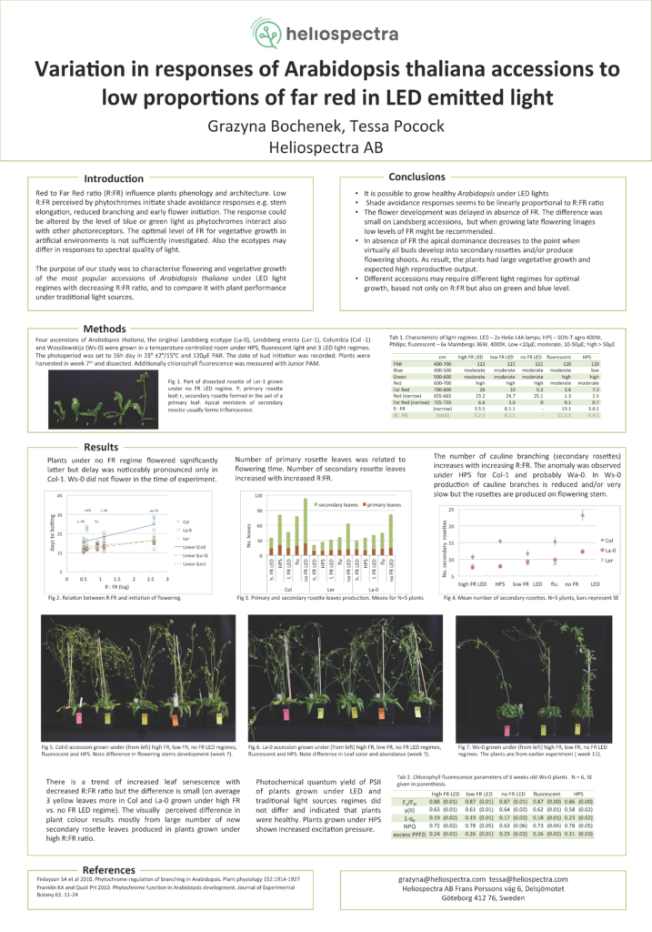Research paper - Arabidopsis thaliana