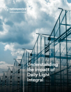 Understanding the impact of Daily Light Integral - Heliospectra