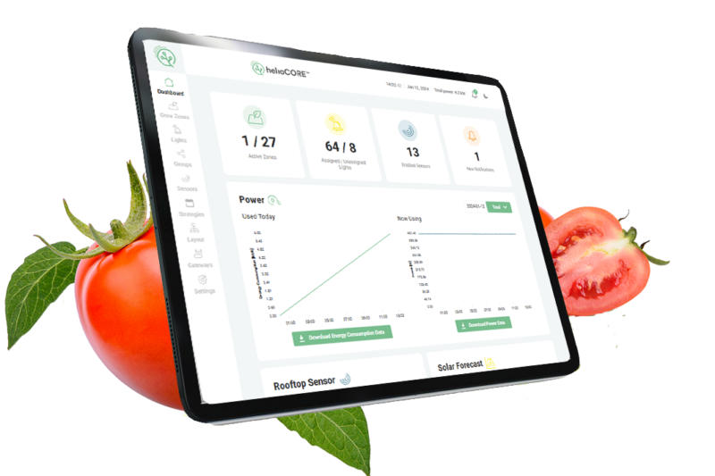 HelioCORE, helioCORE Control System - Heliospectra